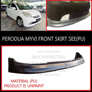 PU2001 PERODUA MYVI FRONT SKIRT (PU) | Shopee Malaysia