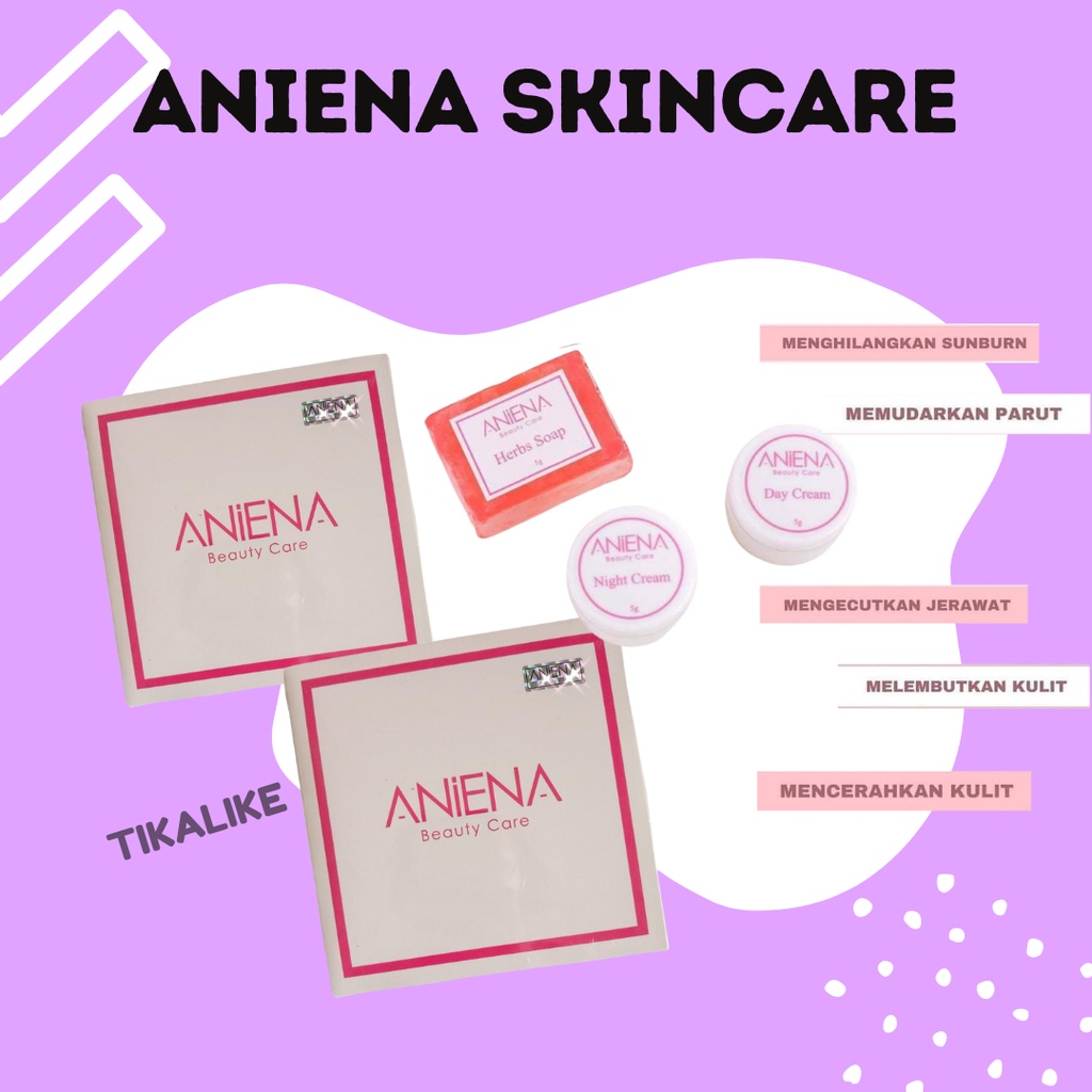 Aniena Beauty Skincare Original Hq Night Cream Krim Siang Aniena ...