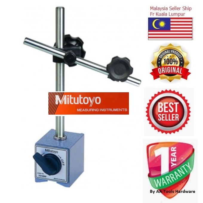 Mitutoyo 7010S-10 Magnetic Stand (NEW & ORI MITUTOYO) | Shopee Malaysia