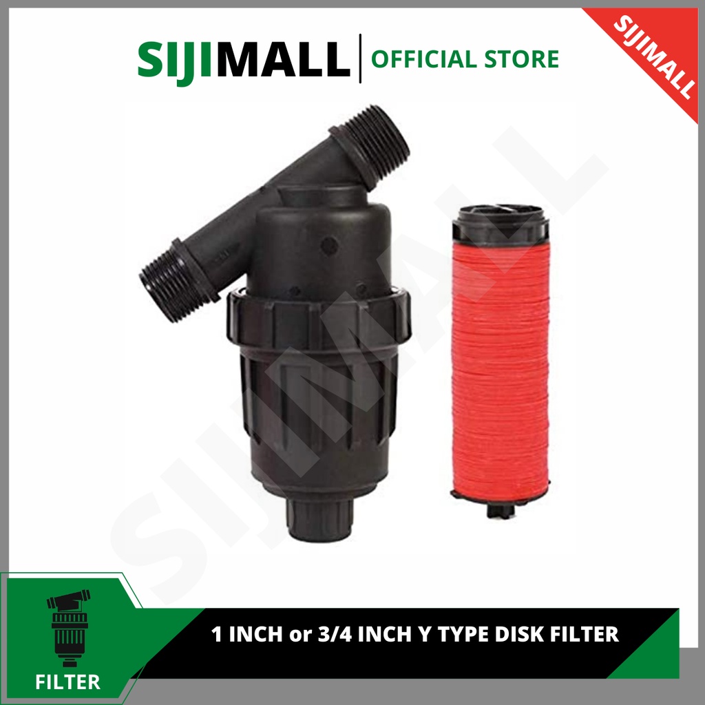 1 Inch or 3/4 Inch Y Type irrigation Disk filter 120 Mesh 130 micron ...