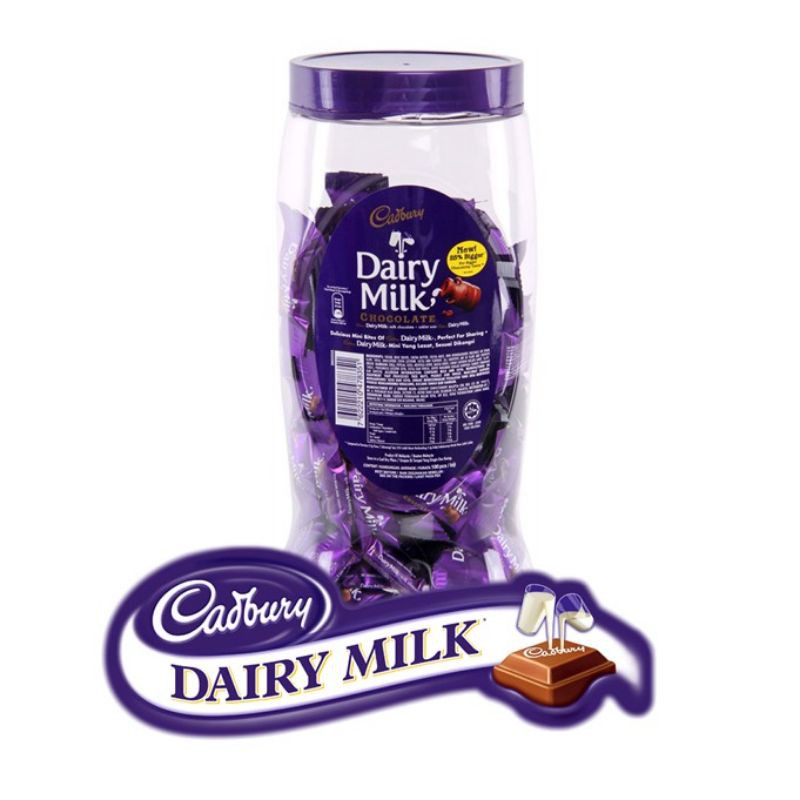 Cadbury Dairy Milk Chocolate Jar (450g) | Shopee Malaysia