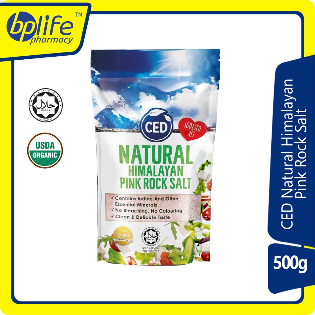 CED Natural Himalayan Pink Rock Salt 500g | Shopee Malaysia