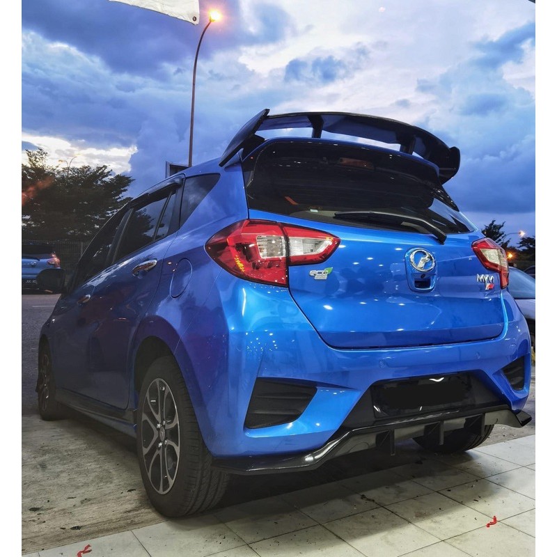 Perodua Myvi 2017-2019 V1 Rear Diffuser ( PU Quality ) | Shopee Malaysia