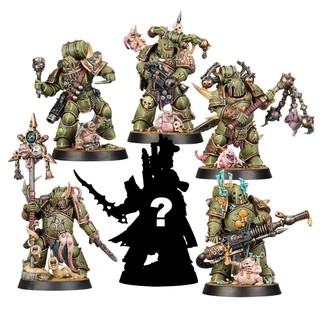 Warhammer 40K Space Marines Heroes 3 - Death Guard Set (6 pcs) | Shopee ...