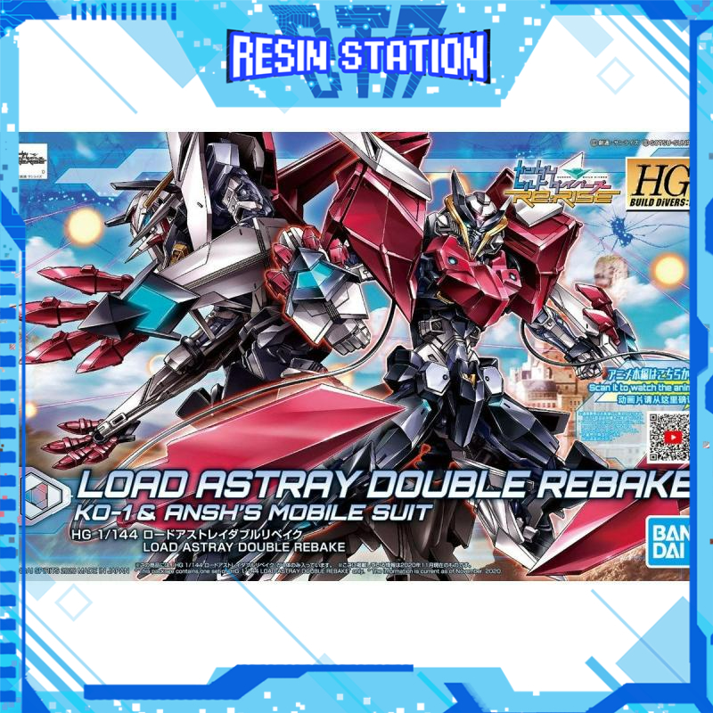 HGBD:R HG HGBD 1/144 LOAD ASTRAY DOUBLE REBAKE GUNDAM Bandai GUNPLA ...