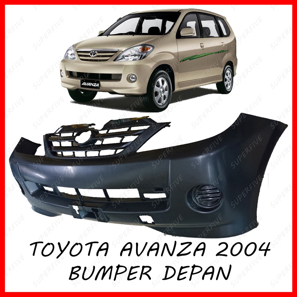 TOYOTA AVANZA F601 (2004 - 2005) FRONT BUMPER / BUMPER DEPAN | Shopee ...