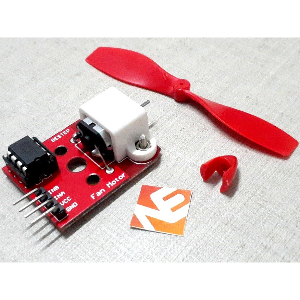 Dc Motor Module L9110 Fan With Propeller For Arduino Fire Fighting
