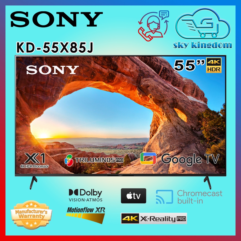 SONY KD-55X85J 55" X85J | 4K ULTRA HD | HIGH DYNAMIC RANGE (HDR ...