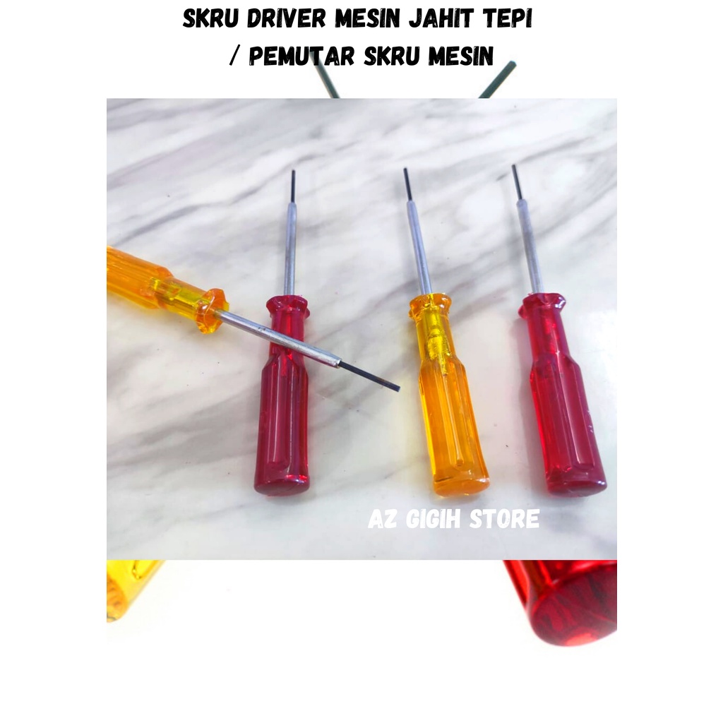 Skru Driver Mesin Jahit Tepi / Pemutar Skru Mesin | Shopee Malaysia