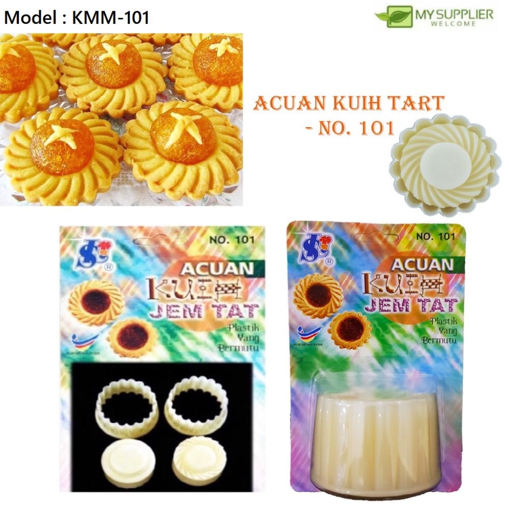 101 Plastic Tart Mould/Acuan Kuih Tart | Shopee Malaysia