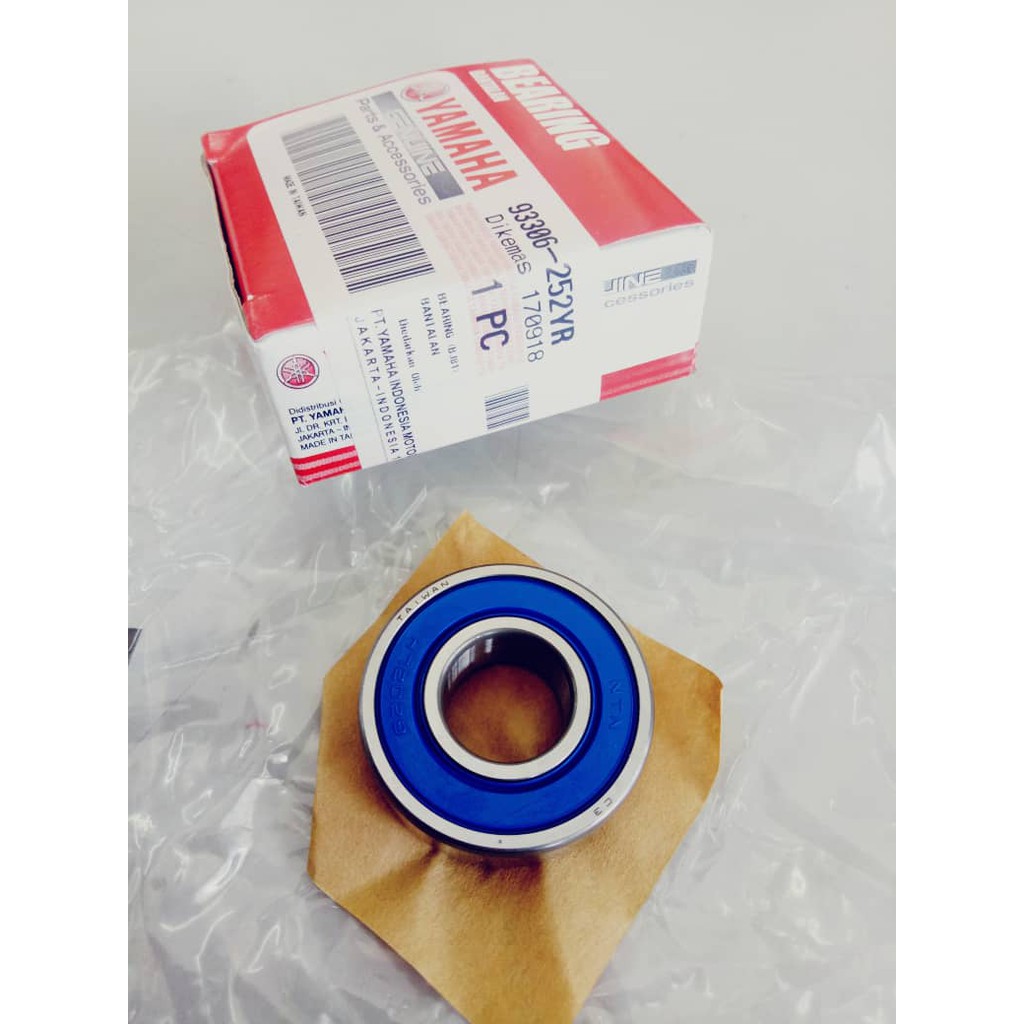 NVX NMAX AEROX 155 BEARING CVT HOUSING (ORIGINAL100%YAMAHA) 93306-252YR ...