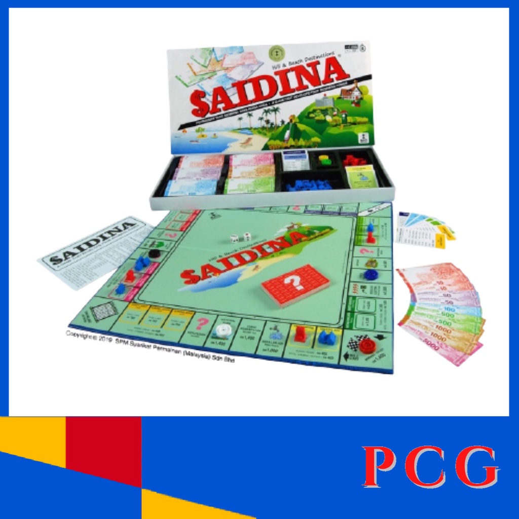 BOARD GAMES SAIDINA HILL & BEACH DESTINATIONS SPM94 | Shopee Malaysia