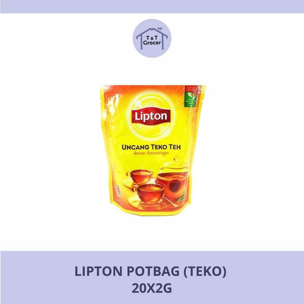 Lipton Teko Potbag (20x2g/ 40x2g) | Shopee Malaysia