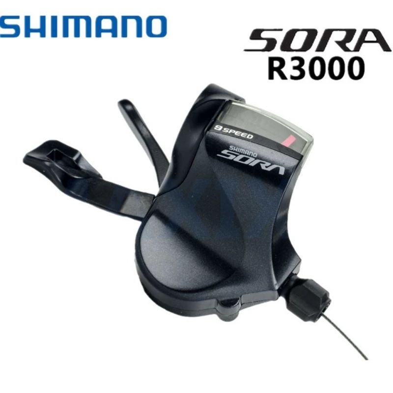 Shimano Sora R3000 Shifter Road Bike 9 Speed Flat Bar Shifter Trigger ...