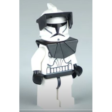 LEGO Star Wars 8098 - Clone Trooper Minifigure (With Visor, Pauldron ...