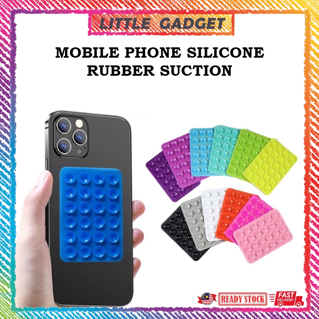 Mobile Phone Silicone Rubber Suction Holster Octopus Cup Suction ...