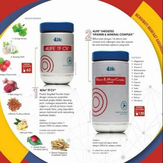 4Life Transfer Factor untuk jantung supplement dan transfer factor khas ...