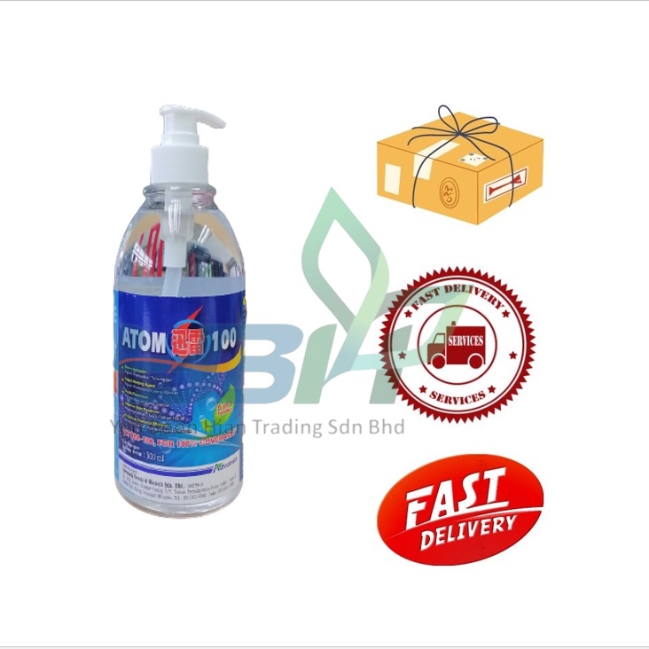 ATOM-100 Agen Pelekat dan Pembasah, Foliar Adjuvant / Surfactant (500ML) | Shopee Malaysia