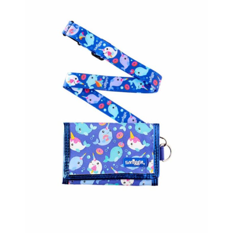 Smiggle Wallet Lanyard [original] 3 Fold | Shopee Malaysia