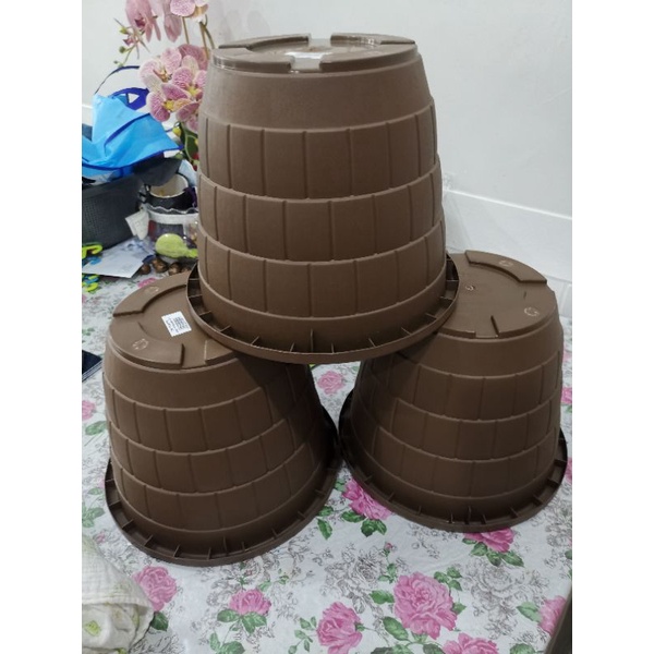pasu plastic murah 12 inches | Shopee Malaysia