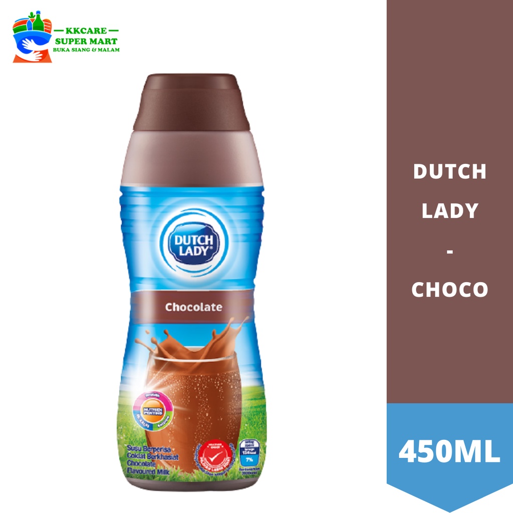 Dutch Lady - Chocolate Flavoured - 450ML | Shopee Malaysia