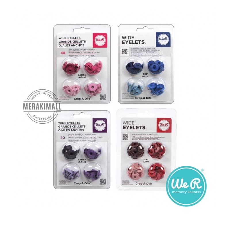 We R Memory Keepers Crop-A-Dile Wide Eyelets Long Neck with Fluted Tips ...