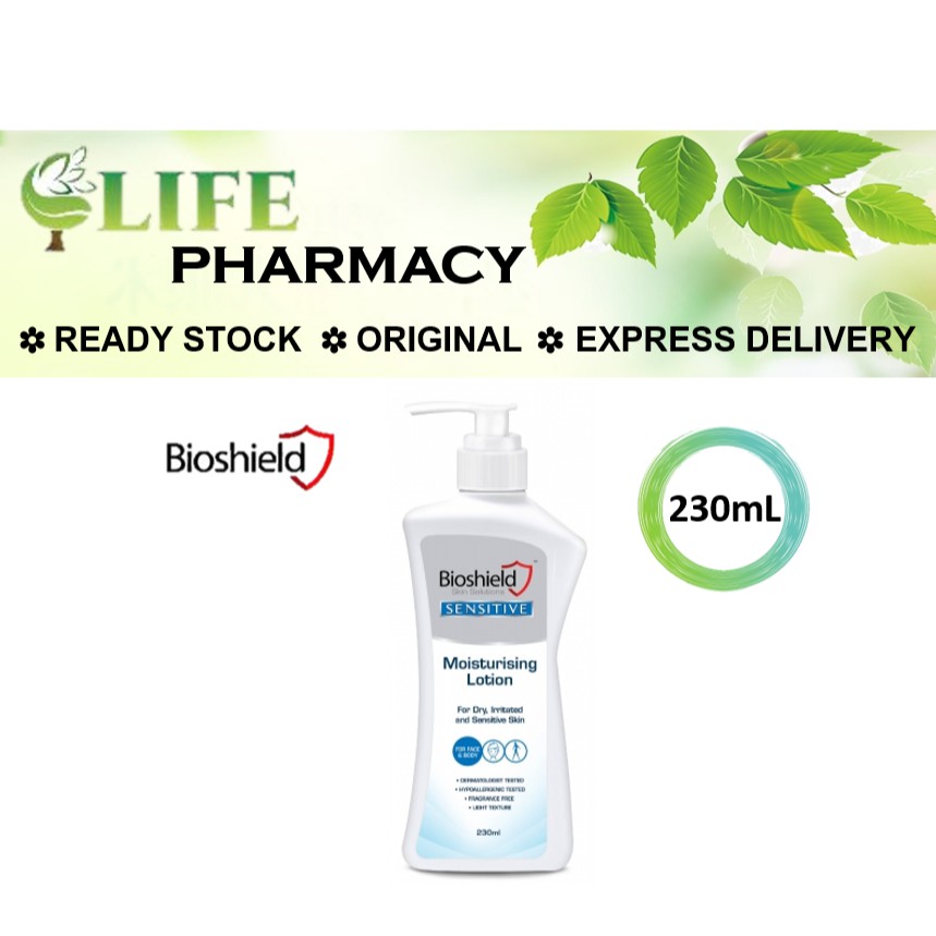 Bioshield Sensitive Moisturising Lotion 230ml | Shopee Malaysia