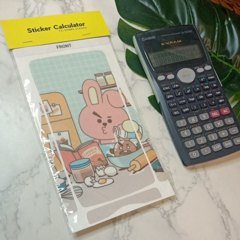Sticker Calculator (OFFER) - Model CASIO FX-570MS (1st edition) - bt21 ...
