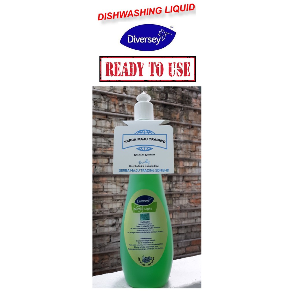 DIVERSEY SUMA LIGHT D1.2 - 750ml - diversey dish wash / dishwash liquid ...