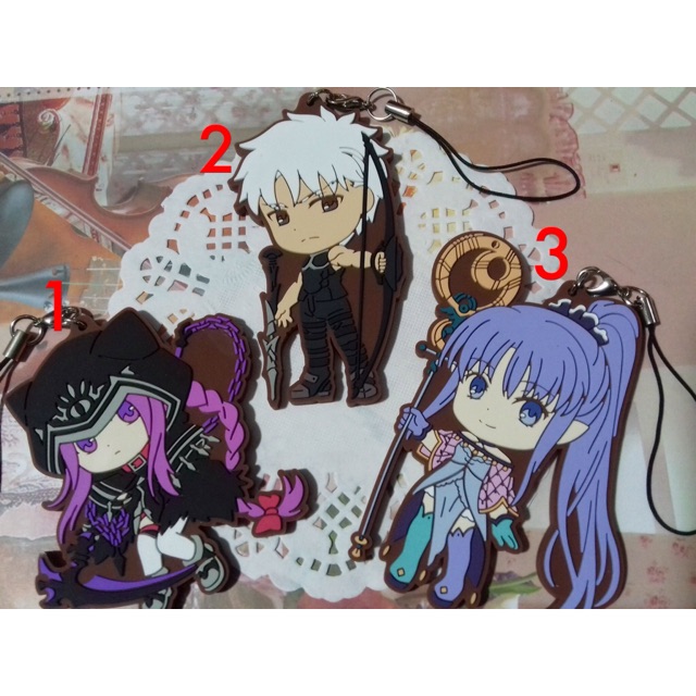 Anime Keychain Fate Stay Night Grand Order Rubber Strap | Shopee Malaysia