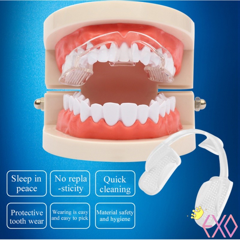 Silicone Molar Braces Anti-Molar Night Mouth Guard Anti Teeth Grinding ...