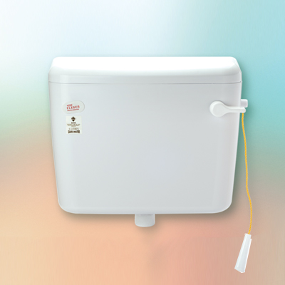 1106-HL (9 LITRE) TECHPLAS / VINYL ELEGEN HIGH LEVEL PLASTIC CISTERN ...