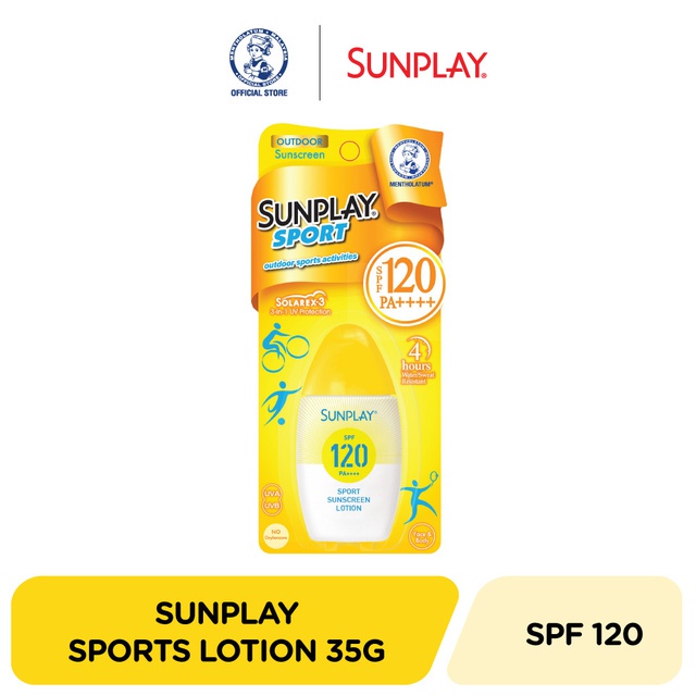 Sunplay Sport Sunscreen Lotion SPF120 PA++ 35g | Shopee Malaysia