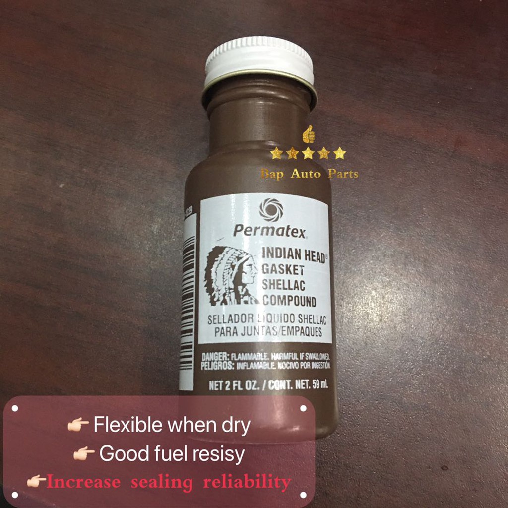 PERMATAX INDIAN GASKET SHELLAC COMPOUND 59ML | Shopee Malaysia
