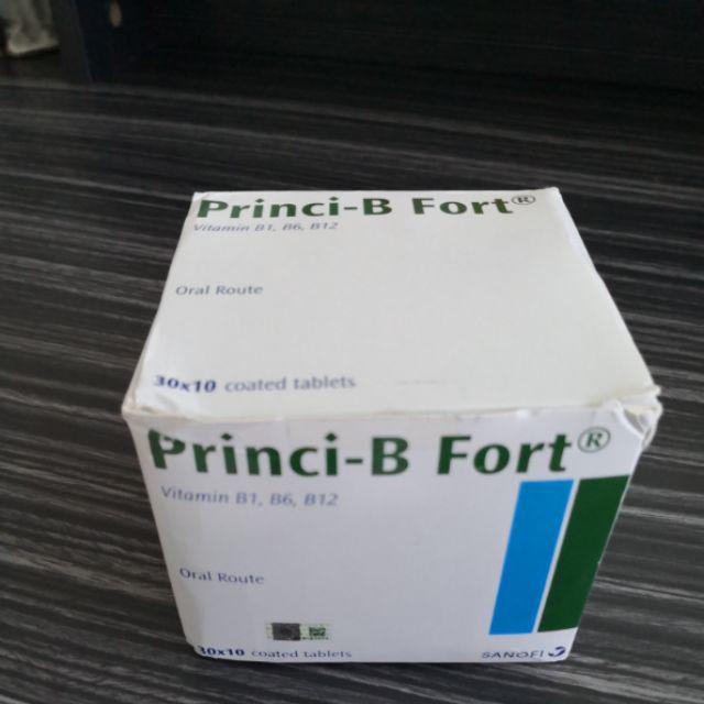Princi-B Fort Vitamin B1, B6, B12 Tablets (30 x 10's) | Shopee Malaysia