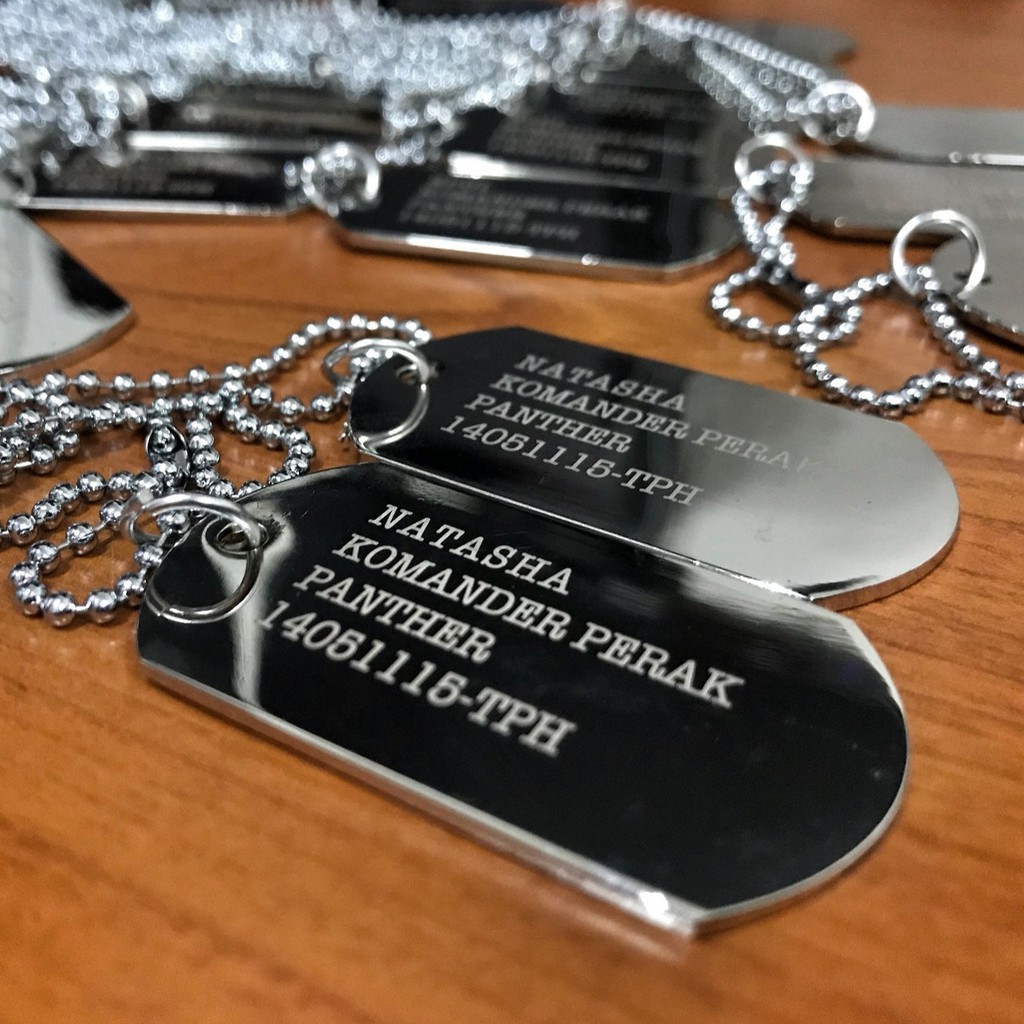What Are Military Dog Tag Chains Made Of