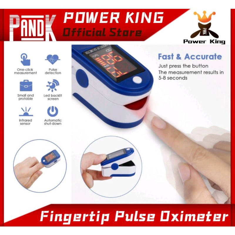 Medical Fingertip Pulse Oximeter Pulso Oximetro Pulse Oxymeter ...