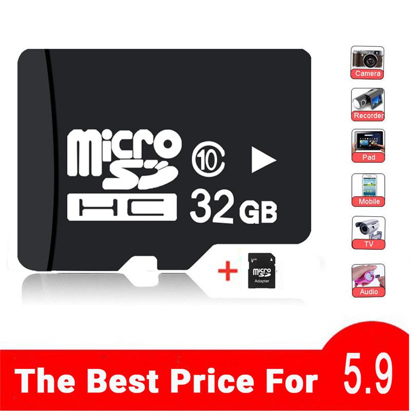 Memory Cards TF Card 4GB 8GB 16GB 32GB Class 10 Micro SD Card with ...