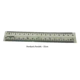 Pembaris Plastik/ High Quality Plastic Ruler (15cm / 20cm) | Shopee ...