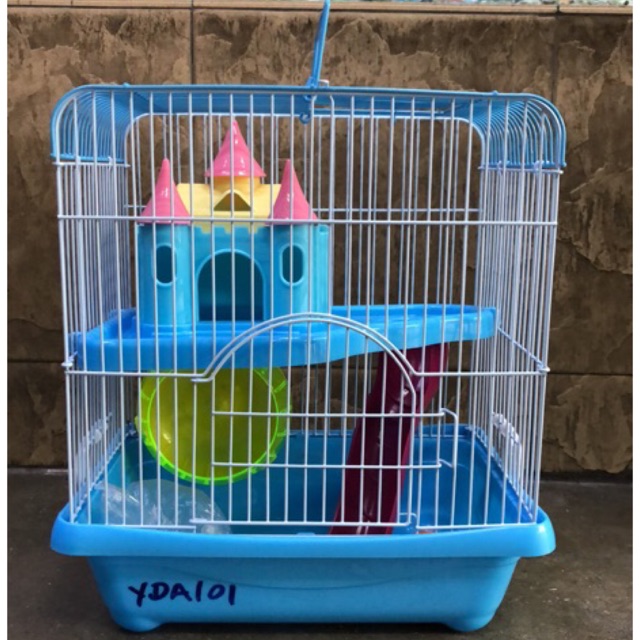 Castle 2 level Hamster Cage large | Shopee Malaysia