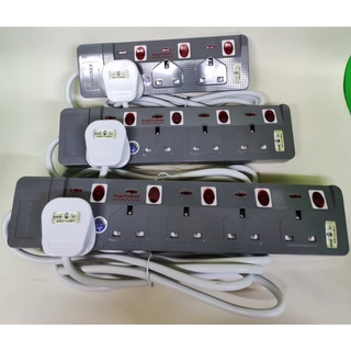 (1pc) Trailing Socket / Extension Socket c/w Neon Plug 3G /4G /5G ...