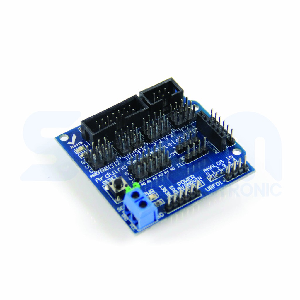 Arduino V5 Sensor Shield Motor Shield Input Output Breakout Shield Arduino Shield Uno Mega 6518