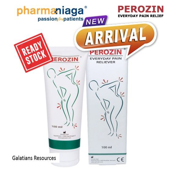 PEROZIN Everyday Pain Reliever 100ml Muscle Pain Rub Joint Pain ...
