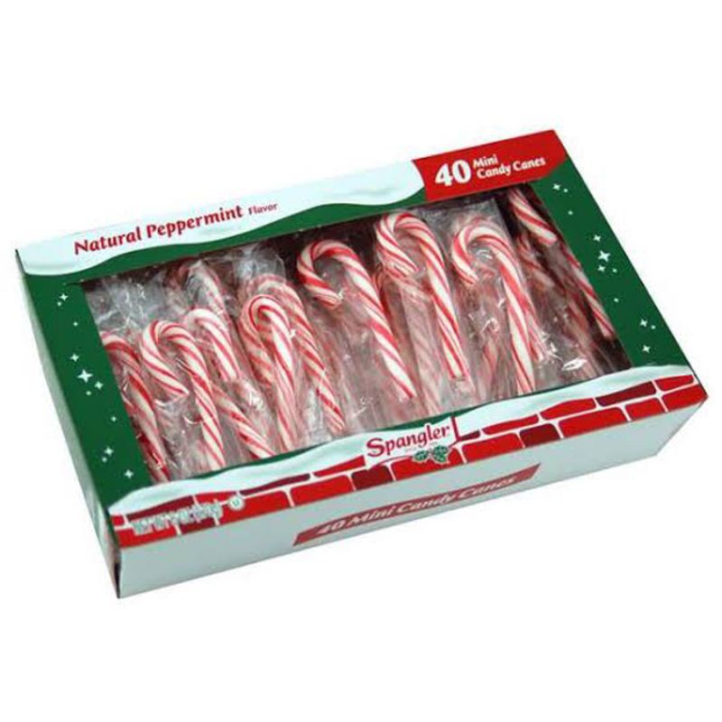 Spangler Mini Candy Canes Red& White/ Red, Green & White Candy Canes ...