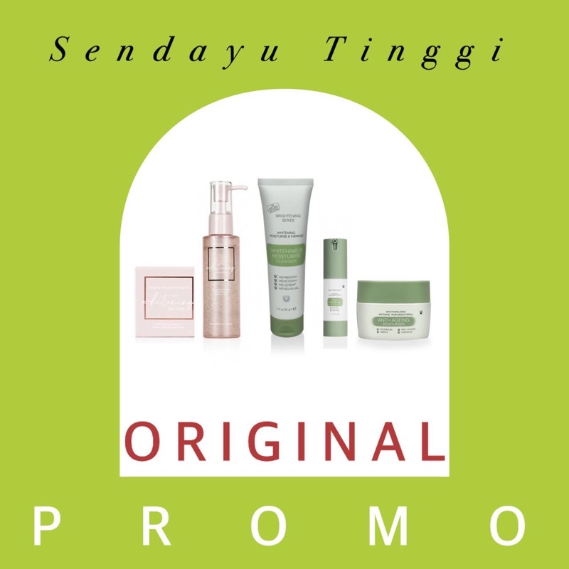 Original Brightening Series Sendayu Tinggi Cleanser, Serum, Moisturiser ...