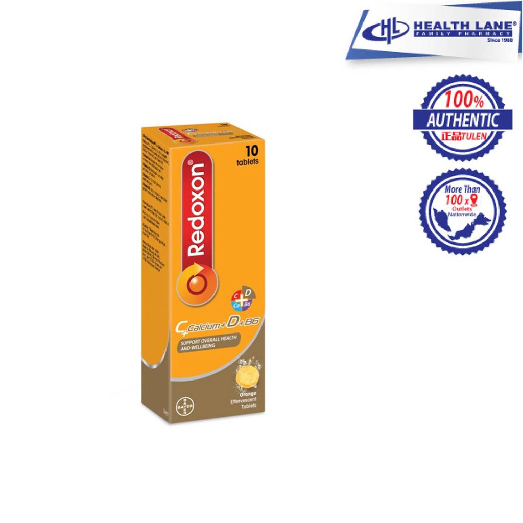 Redoxon Vitamin C+Calcium+D+B6 (10's) | Shopee Malaysia