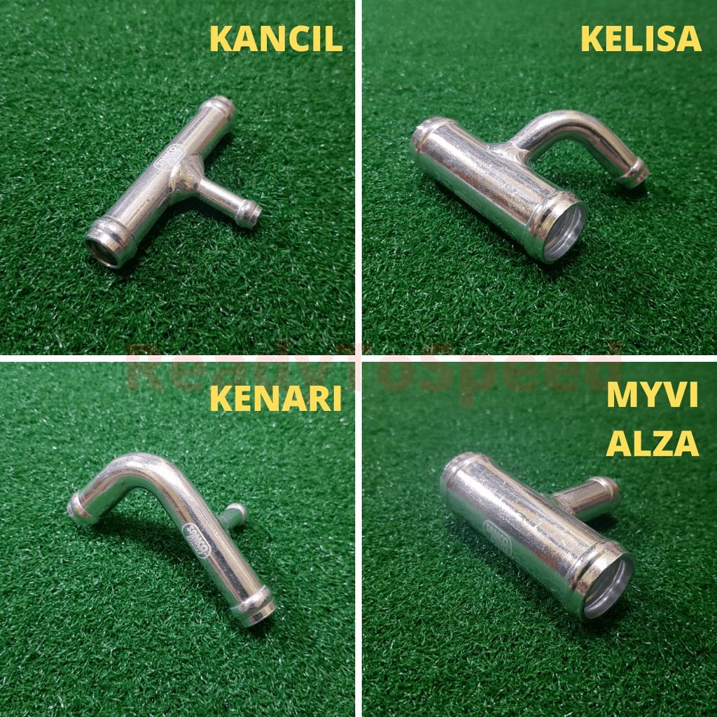 SAMCO 3 Way Aluminium Water T Pipe KANCIL KELISA KENARI MYVI ALZA ...