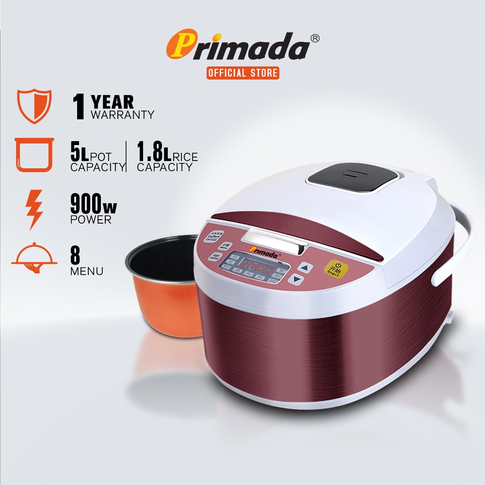 Primada Smart Rice Cooker PSC50 BASIC | Shopee Malaysia