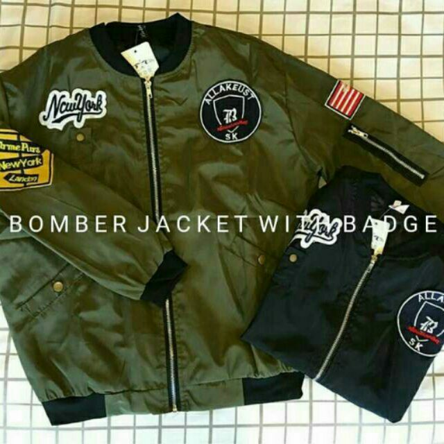 Bomber Jacket (ii) | Shopee Malaysia