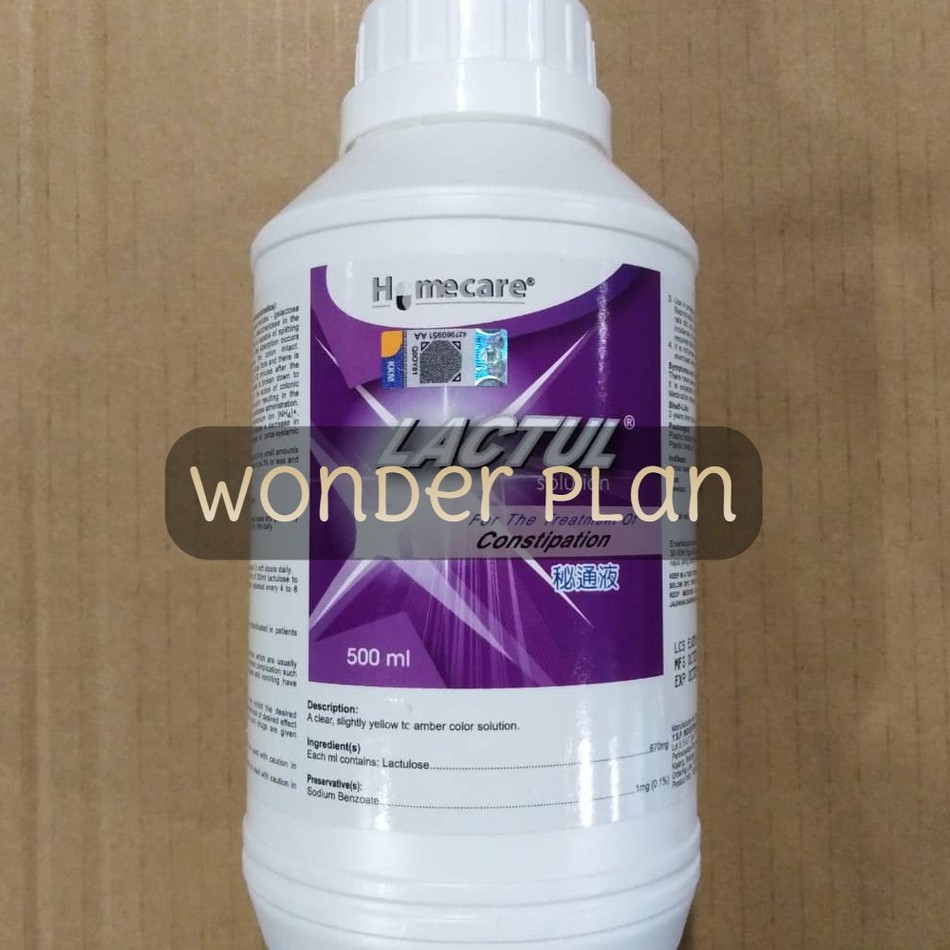 Lactul Solution for relief constipation ( 500ml ) | Shopee Malaysia